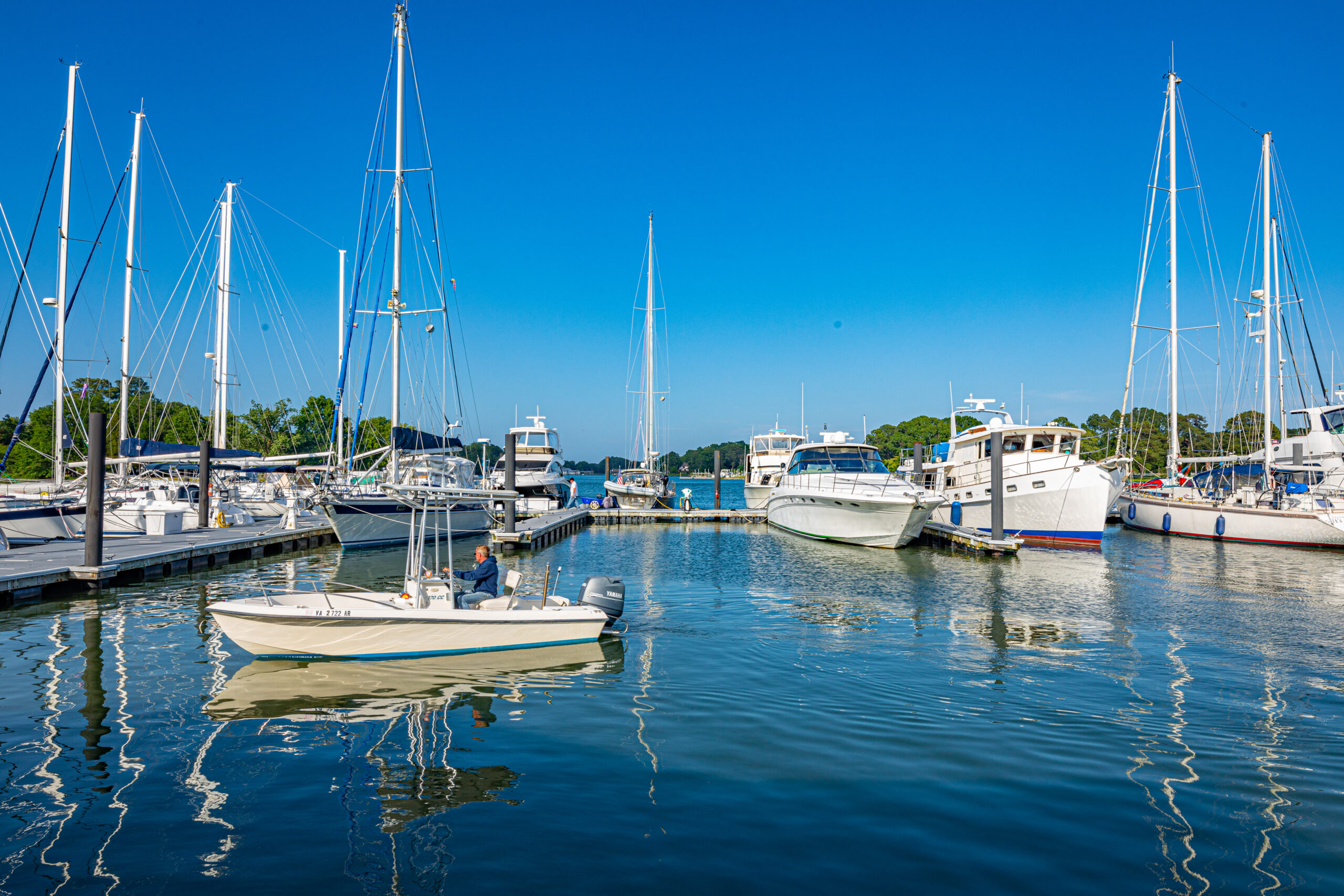 Slips: Boat Slips, Wet Slips, Transient Slips | York River Yacht Haven ...